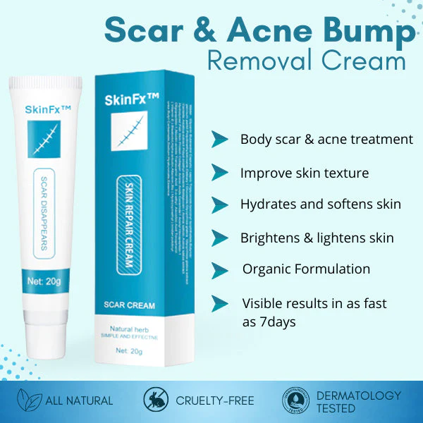 SkinFx™ Scar & Acne Bump Removal Cream - Not Sold In Stores