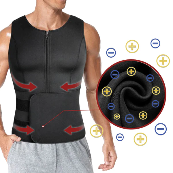 CoreMax™ IONS Sweat Detox Compression Vest - Not Sold In Stores