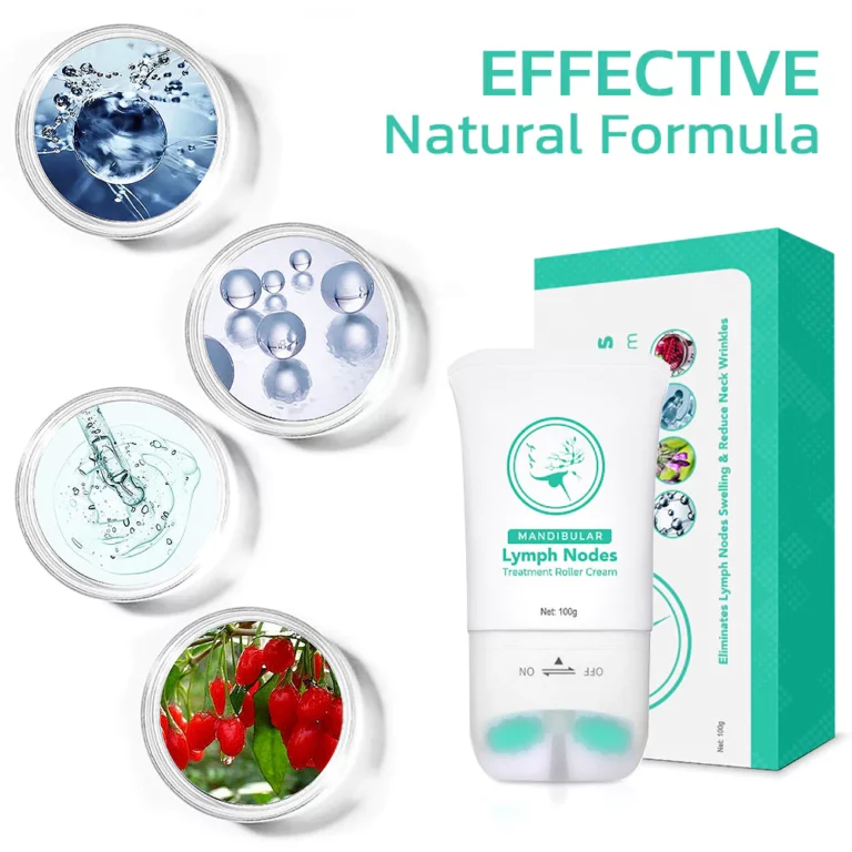 GFOUK™ Mandibular lymph Nodes Treatment Roller Cream - Not Sold In Stores
