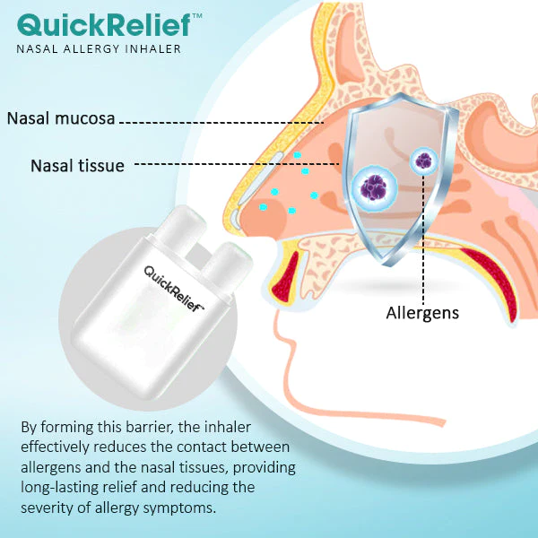 QuickRelief™ Nasal Allergy Inhaler - Not Sold In Stores