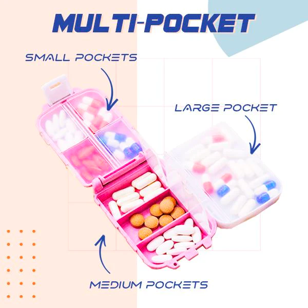 Triple Tier Mini Pill Box - Not Sold In Stores