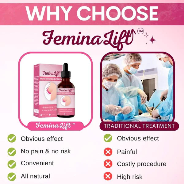 FeminaLift™ Breast Enhancement Drops - Not Sold In Stores
