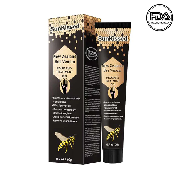 SunKissed New Zealand Bee Venom Psoriasis Treatment Gel - Not Sold In ...