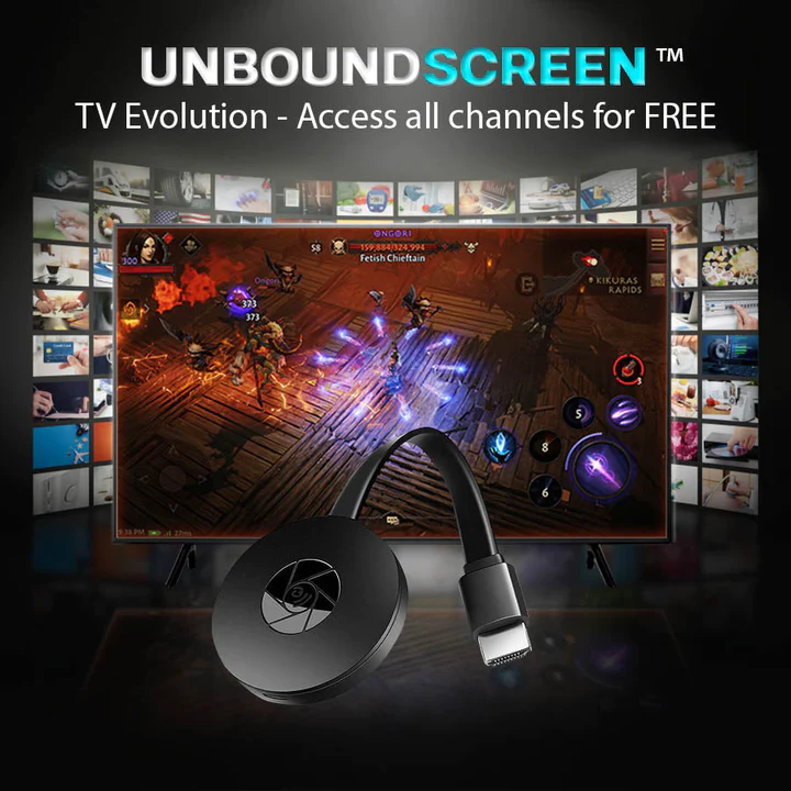 UnboundScreen™ TV Evolution - Not Sold In Stores