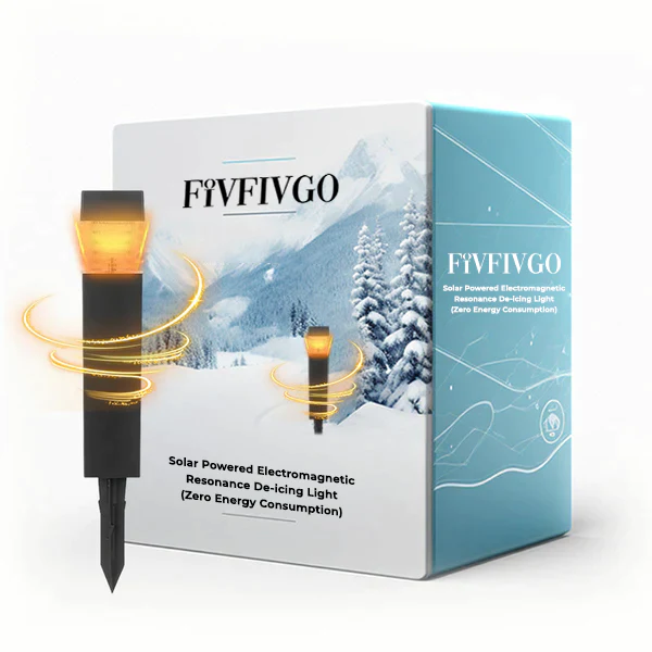 Fivfivgo™ Solar Powered Electromagnetic Resonance De-icing Light - Not ...