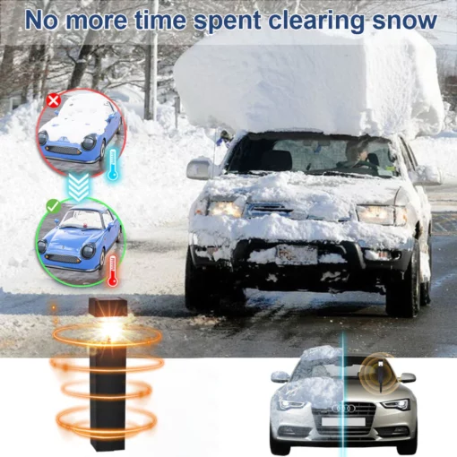 Fivfivgo™ Solar Powered Electromagnetic Resonance De-icing Light - Not ...